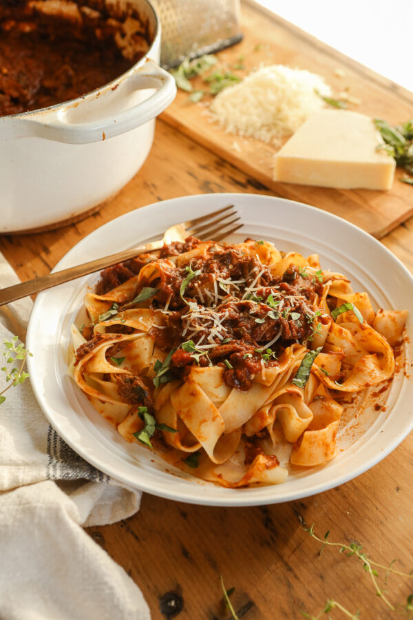 Braised Beef Ragu - Sugar Maple Farmhouse