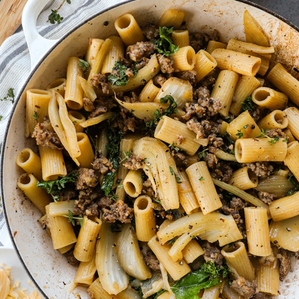 Sausage and Fennel Pasta recipe - Sugar Maple Farmhouse