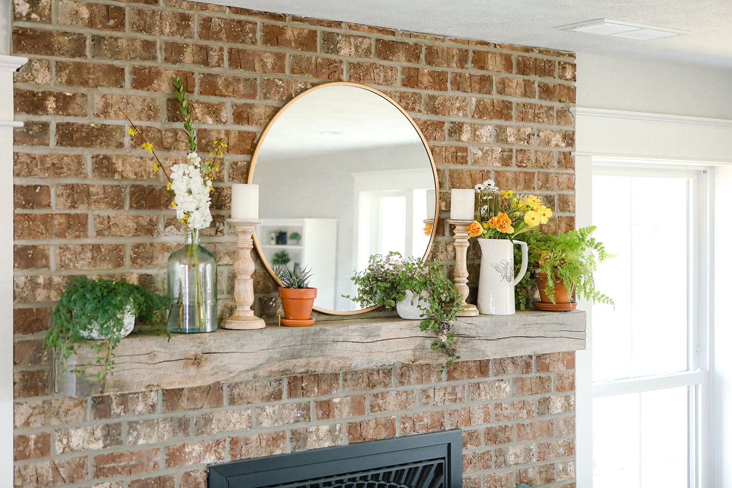 Brick Veneer Fireplace Surrounds 41 Best Brick Fireplace Ideas For