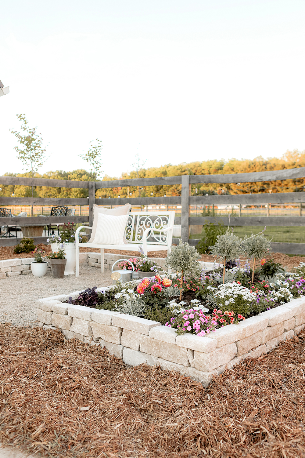 Raised Vegetable Garden Stone