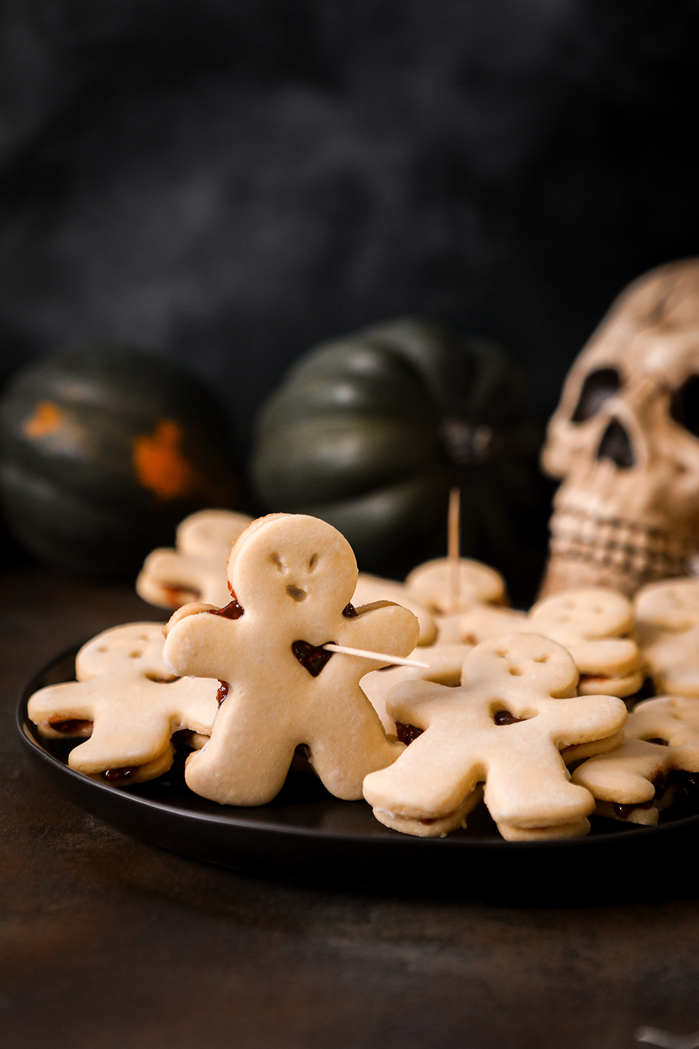 Halloween Voodoo Doll Cookies - Sugar Maple Farmhouse