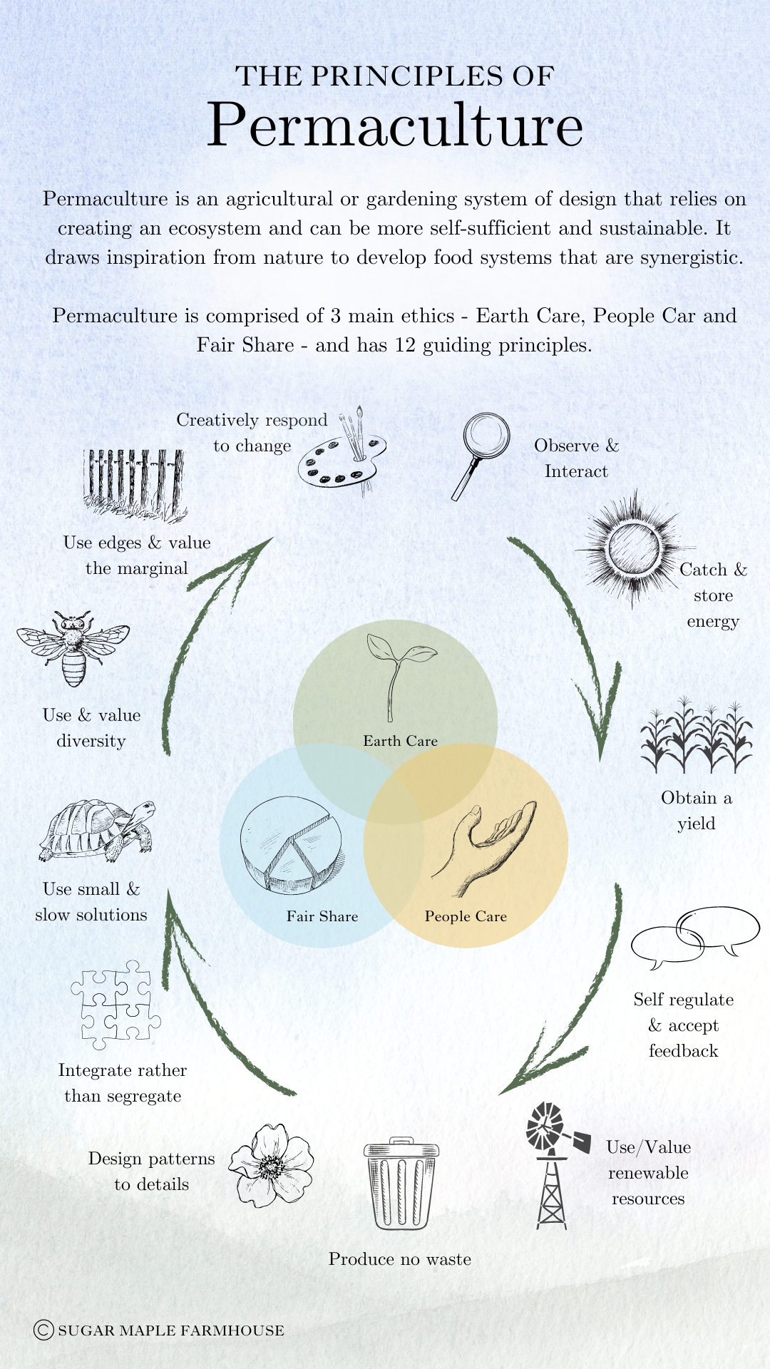 12 Permaculture Design Principles Healthy Soil Is The Foundation Of